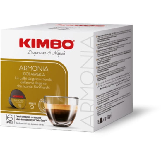 16 CAPSULE KIMBO BARISTA 100% ARABICA DOLCE GUSTO COMPAT ...